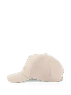 Boggi Milano Peaked Cap In Knitted Fabric - Neutrals