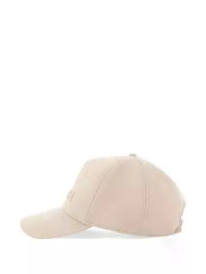 Boggi Milano Peaked Cap In Knitted Fabric - Neutrals