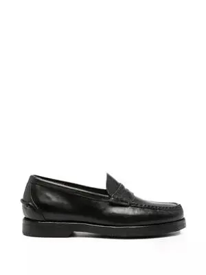 Visvim Fabro-folk Leather Loafers