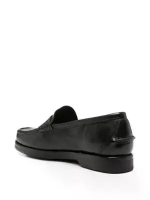 Visvim Fabro-folk Leather Loafers