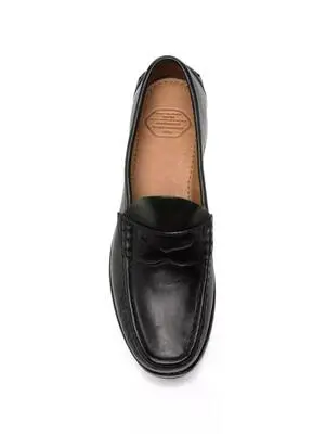Visvim Fabro-folk Leather Loafers