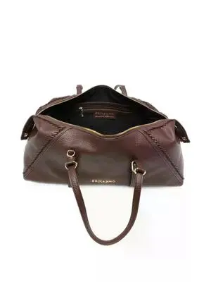 ERMANNO FIRENZE Large Braided-trim Tote Bag