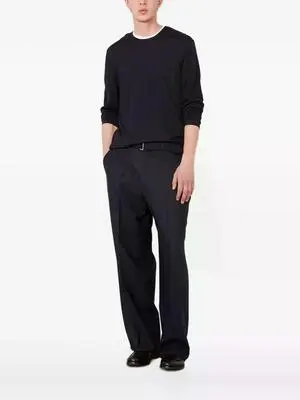 Officine Générale Liev Long-sleeve T-shirt - Blue