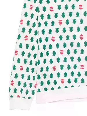 Petit Bateau Graphic-print Pajama Set