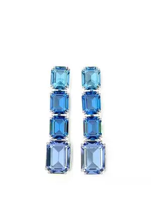 SWAROVSKI Millenia Crystal-embellished Drop Earrings - Silver