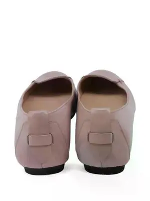 TOD'S Round-toe Patent Ballet Flats