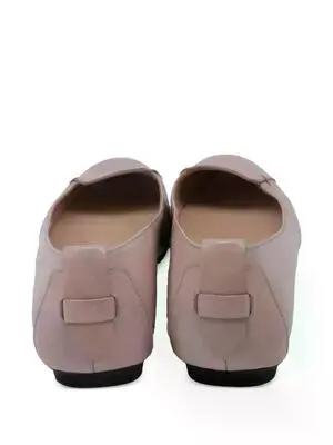 TOD'S Round-toe Patent Ballet Flats
