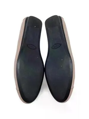 TOD'S Round-toe Patent Ballet Flats