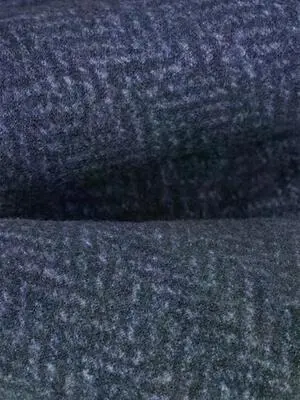 Boggi Milano Tie Herringbone-pattern In Wool-cashmere