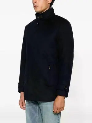 MOORER Button-up High-neck Jacket