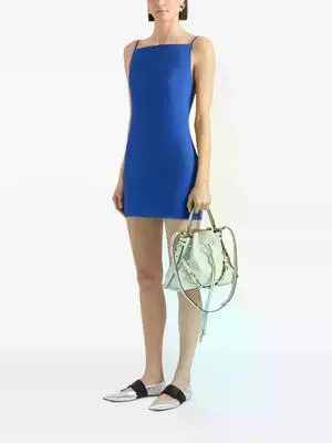 Givenchy Sliced Mini Dress In Crepe Cady
