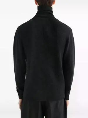 LEMAIRE Stand-collar Sweater In Fine Mouliné Merino Wool