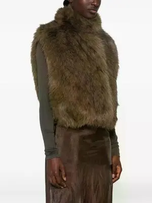 Patrizia Pepe Faux-fur Vest