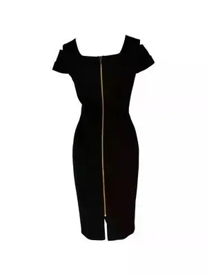 Roland Mouret 2010-2020s V-neck Midi Dress