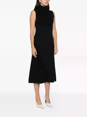 Magda Butrym High-neck Sleeveless Midi Dress