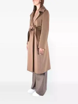 Max Mara Double-breasted Belted Coat