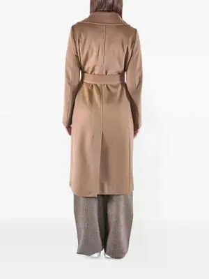 Max Mara Double-breasted Belted Coat