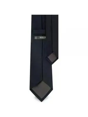 Boggi Milano Tie In Wool-cashmere - Blue