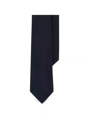 Boggi Milano Tie In Wool-cashmere - Blue