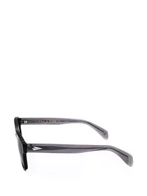 Rag & Bone Geometric-frame Sunglasses - Black