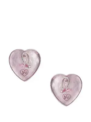 ANABELA CHAN Rose Heart Earrings