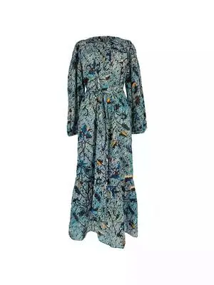 Ulla Johnson Iona Printed Dress - Blue
