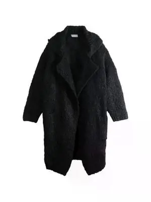 Yohji Yamamoto Shawl-collar Oversized Cardigan - Black
