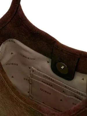 Guess Mini Samantha Logo-plaque Tote Bag