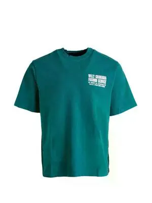 WILLY CHAVARRIA Logo-print Short-sleeve T-shirt - Green