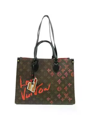 LOUIS VUITTON Mm Onthego Fall In Love Two-way Tote Bag - Brown