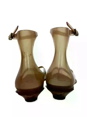 Chloé Ankle-strap Thong Sandals - Brown