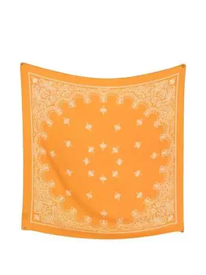 Destin Judy Paisley-print Scarf - Orange