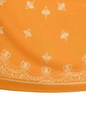 Destin Judy Paisley-print Scarf - Orange