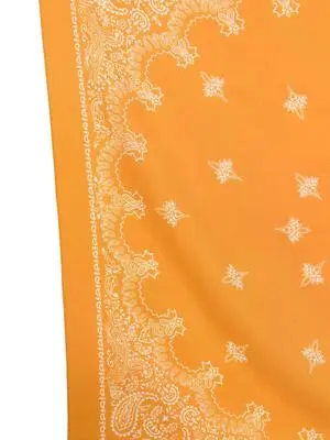 Destin Judy Paisley-print Scarf - Orange