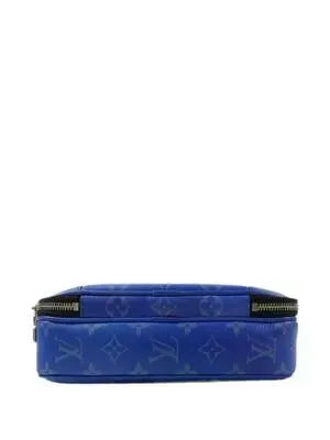 LOUIS VUITTON Monogram Alpha Shoulder Bag - Blue