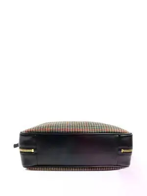Miu Miu Check-pattern Wool Handbag