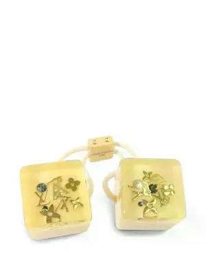 LOUIS VUITTON Hair Cube Hair Tie