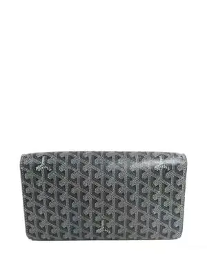 Goyard Pm Monte-carlo Goyardine Shoulder Bag - Grey