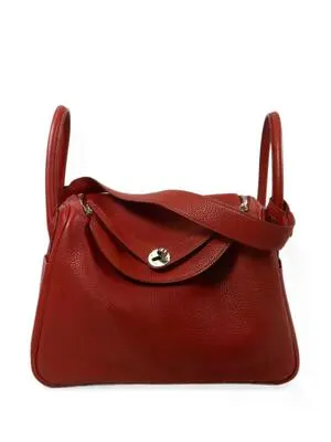 Hermès 2014 30 Lindy Tote Bag Red