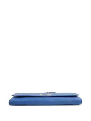 Miu Miu Chain-link Clutch Bag - Blue