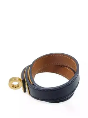 Hermès 2018 Kelly Double Tour Leather Bracelet