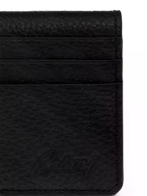 Brioni Grained Leather Card Holder