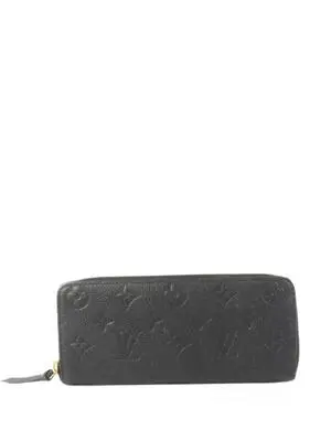 LOUIS VUITTON Empreinte Monogram Long Wallet - Black