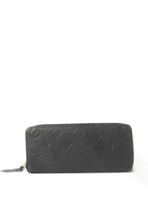 LOUIS VUITTON Empreinte Monogram Long Wallet - Black