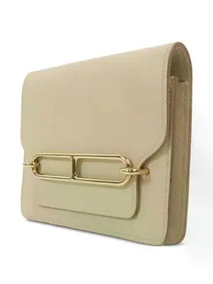 Hermès 2022 Roulis Slim Clutch Bag - Neutrals