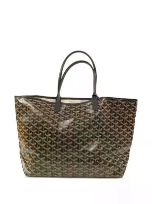 Goyard 2023 Saint Louis Pm Goyardine Tote Bag - Brown