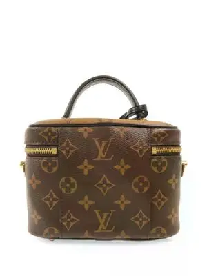 LOUIS VUITTON Pm Reverse Vanity Monogram Crossbody Bag