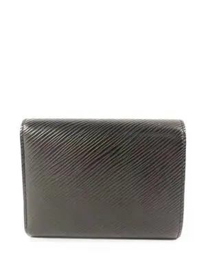 LOUIS VUITTON Twist Epi Wallet - Black