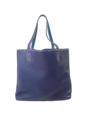 Hermès 36 Double Sens Leather Tote Bag