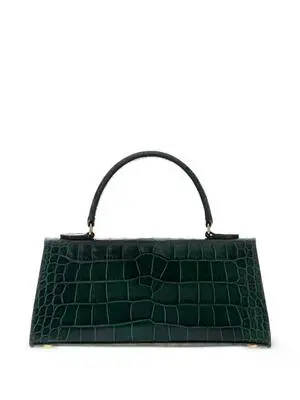 CARBOTTI Masami Croc-effect Leather Tote Bag